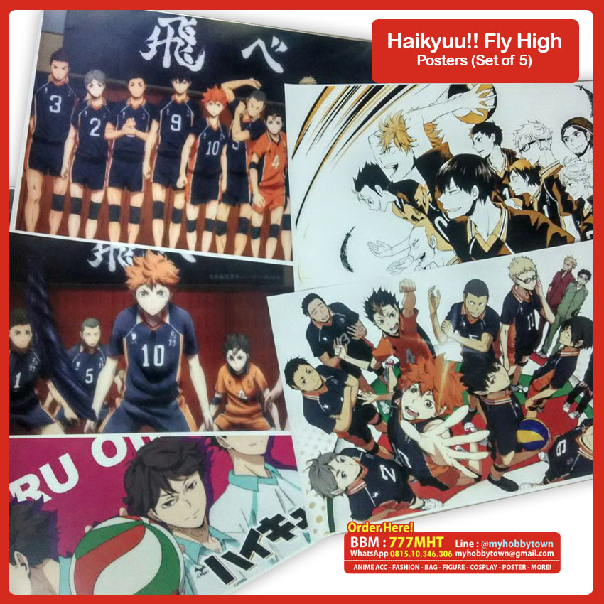 Haikyuu items! at My Hobby Town | Anime, Cross Stitch and Hobby Accessories